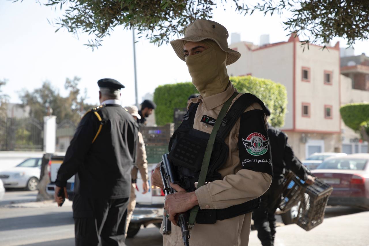 حملة واسعة ببلدية أبوسليم على شاغلي الفضاء العام - جهاز دعم الاستقرار